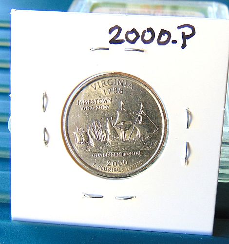 2000 P Virginia 50 States and Territories Quarters - For Sale, Buy Now ...