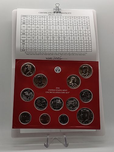2016 United States Uncirculated Mint Set - For Sale, Buy Now Online ...