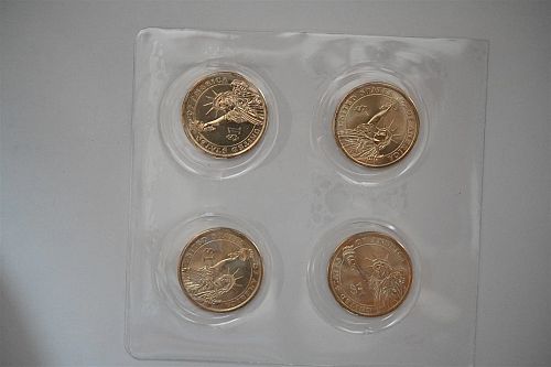 2014 Us Mint Presidential $1 Four-Coin Set Denver - For Sale, Buy Now ...