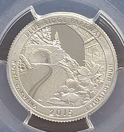 2015-S Blue Ridge Parkway Silver Quarter - For Sale, Buy Now Online ...