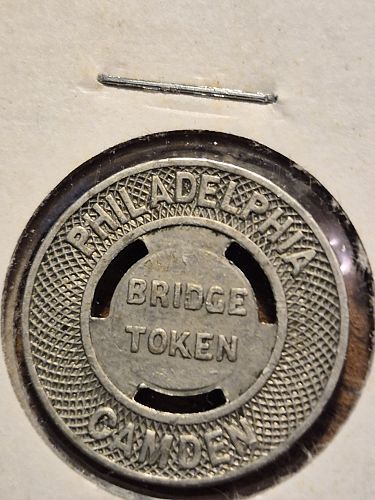 1982 Delaware River Bridge Line Token - For Sale, Buy Now Online - Item ...