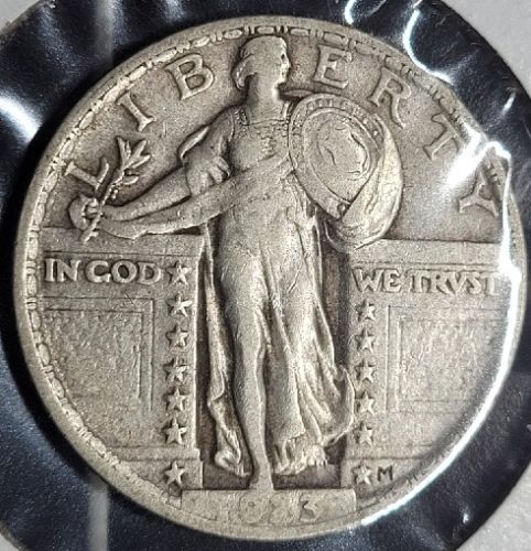 1923 Standing Liberty Silver Quarter VF #01224 - For Sale, Buy Now ...