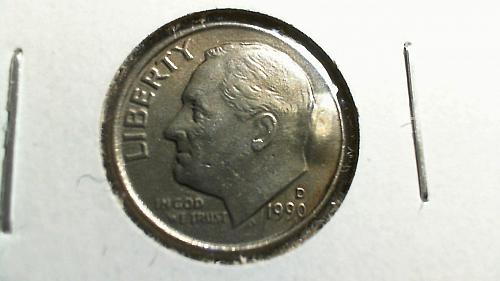 1990-D Roosevelt Dime - For Sale, Buy Now Online - Item #318442