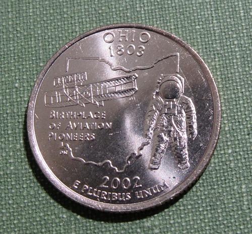 2002D Ohio state quarter - For Sale, Buy Now Online - Item #139776