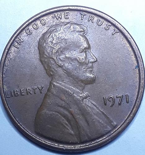 1971 "doubled die" raw ungraded Lincoln Cent DAD Die Abrasion Doubling ...