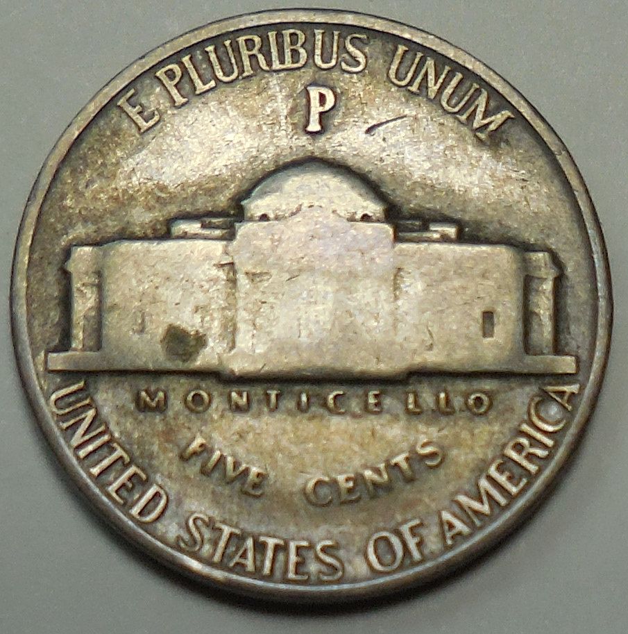1943-P Jefferson Nickel - For Sale, Buy Now Online - Item #504153 1943-P Jefferson Nickel - For Sale, Buy Now Online - Item #504153