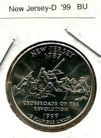 4 - 1999 - D NEW JERSEY State Quarter BU - For Sale, Buy Now Online ...