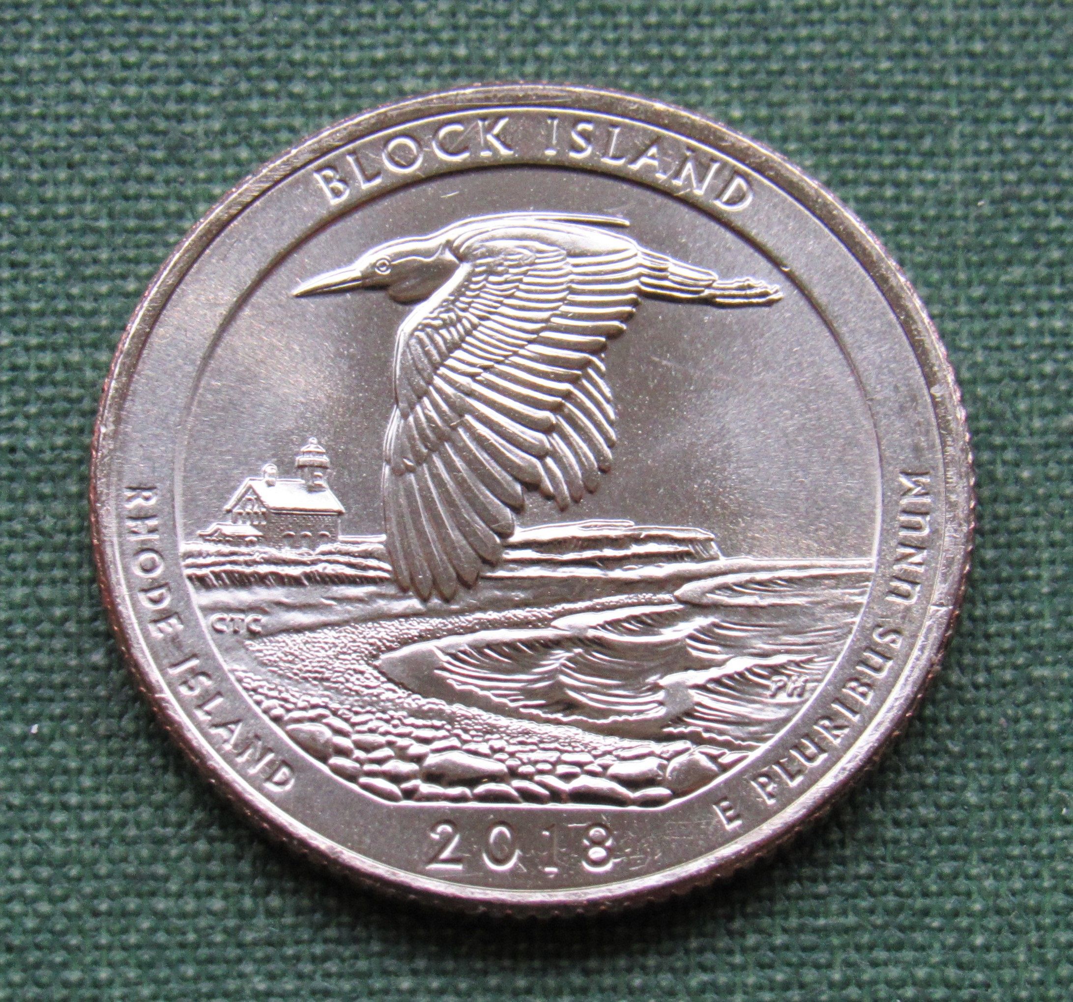 2018D Block Island ATB Quarter - For Sale, Buy Now Online - Item #283444