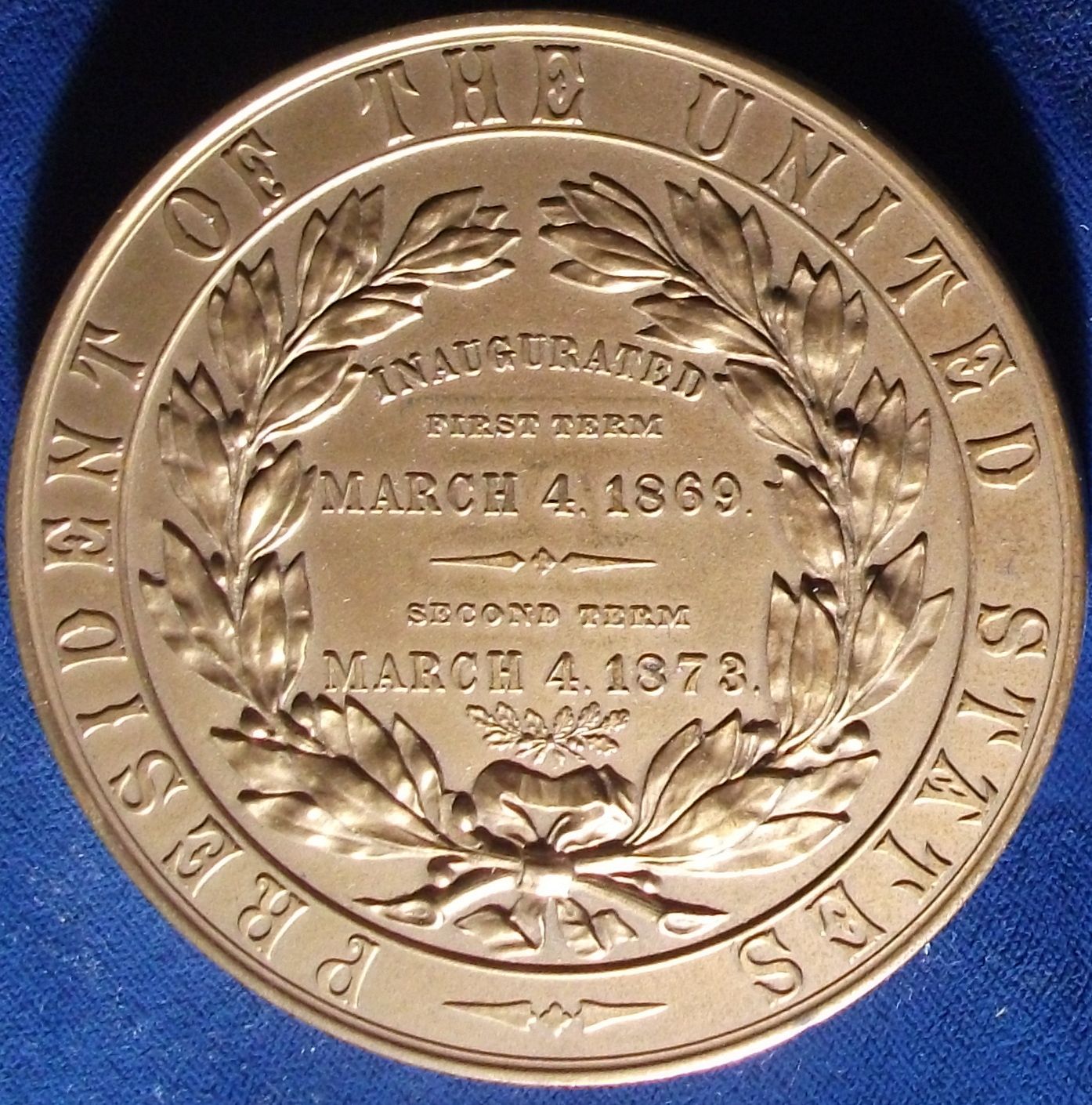 Ulysses S. Grant Presidential Bronze Medal - For Sale, Buy Now Online ...