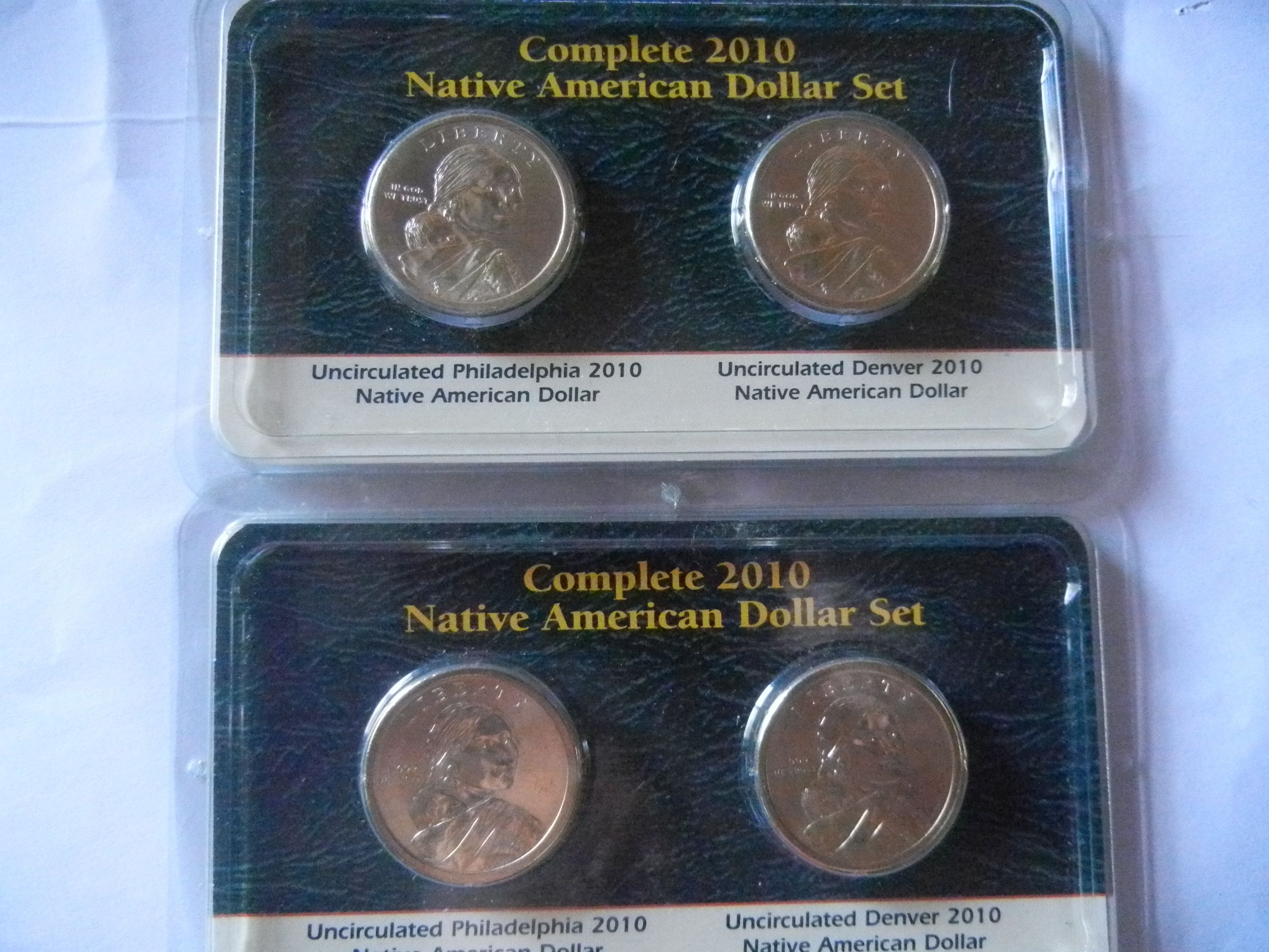 2010 Native American Dollar Sets - For Sale, Buy Now Online - Item #533043