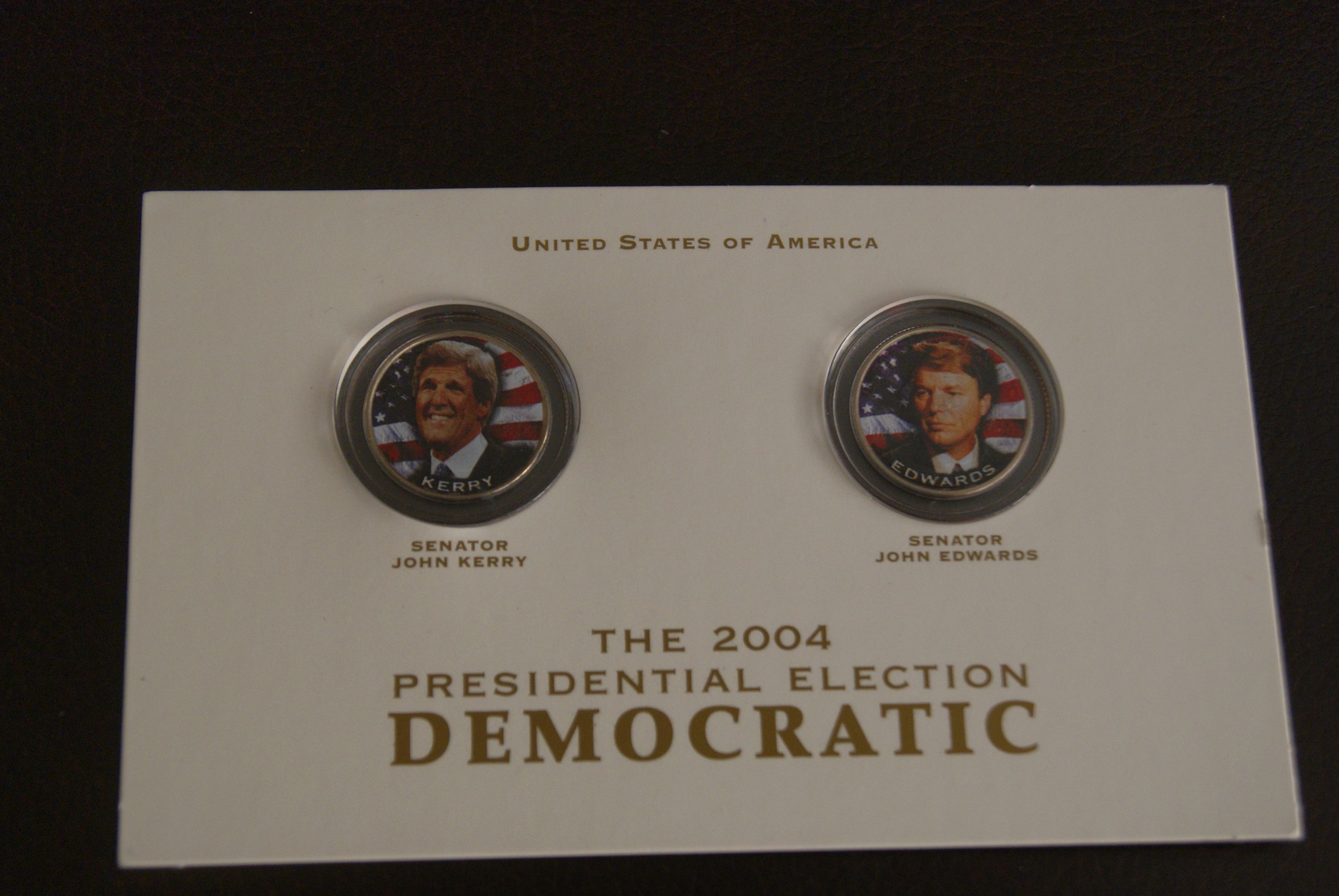 2004 Democratic Presidential Coins - For Sale, Buy Now Online - Item ...