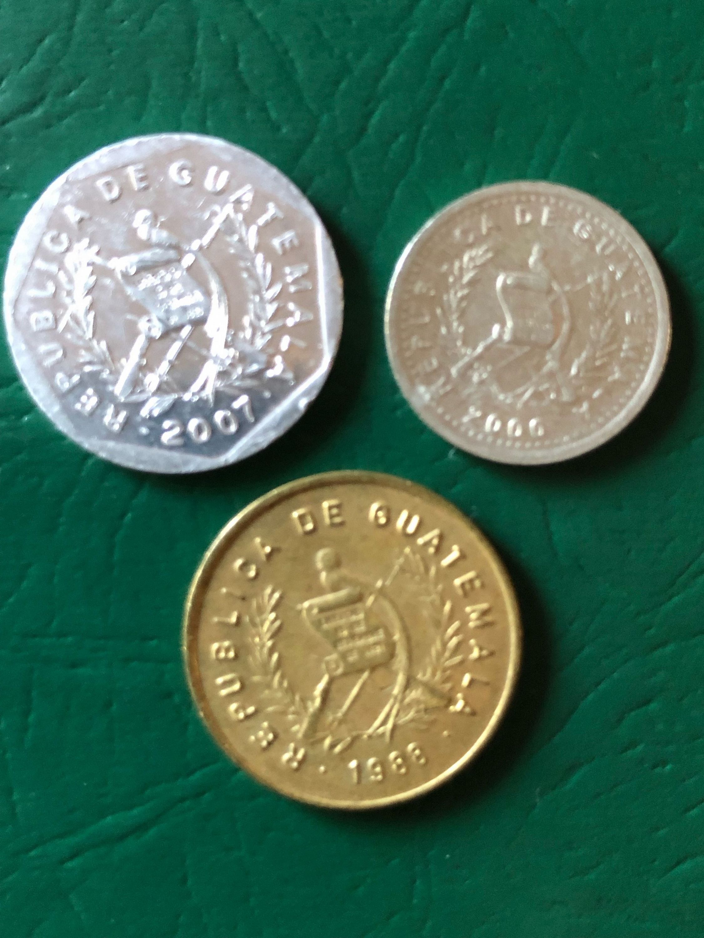 Guatemala 3 Coin Lot - For Sale, Buy Now Online - Item #534855