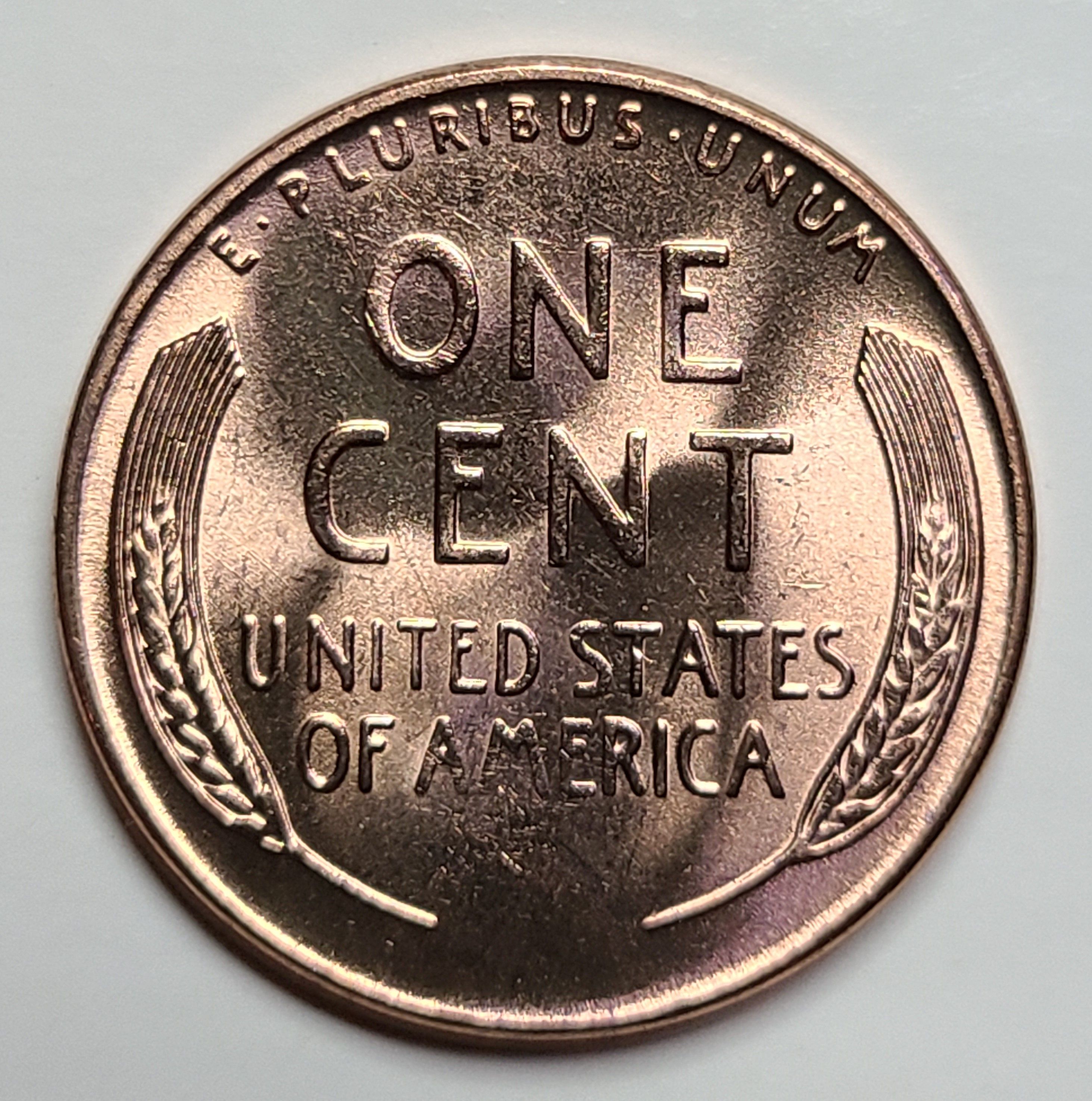 1955-S Lincoln Cent MS-65 (GEM) RED - For Sale, Buy Now Online - Item ...
