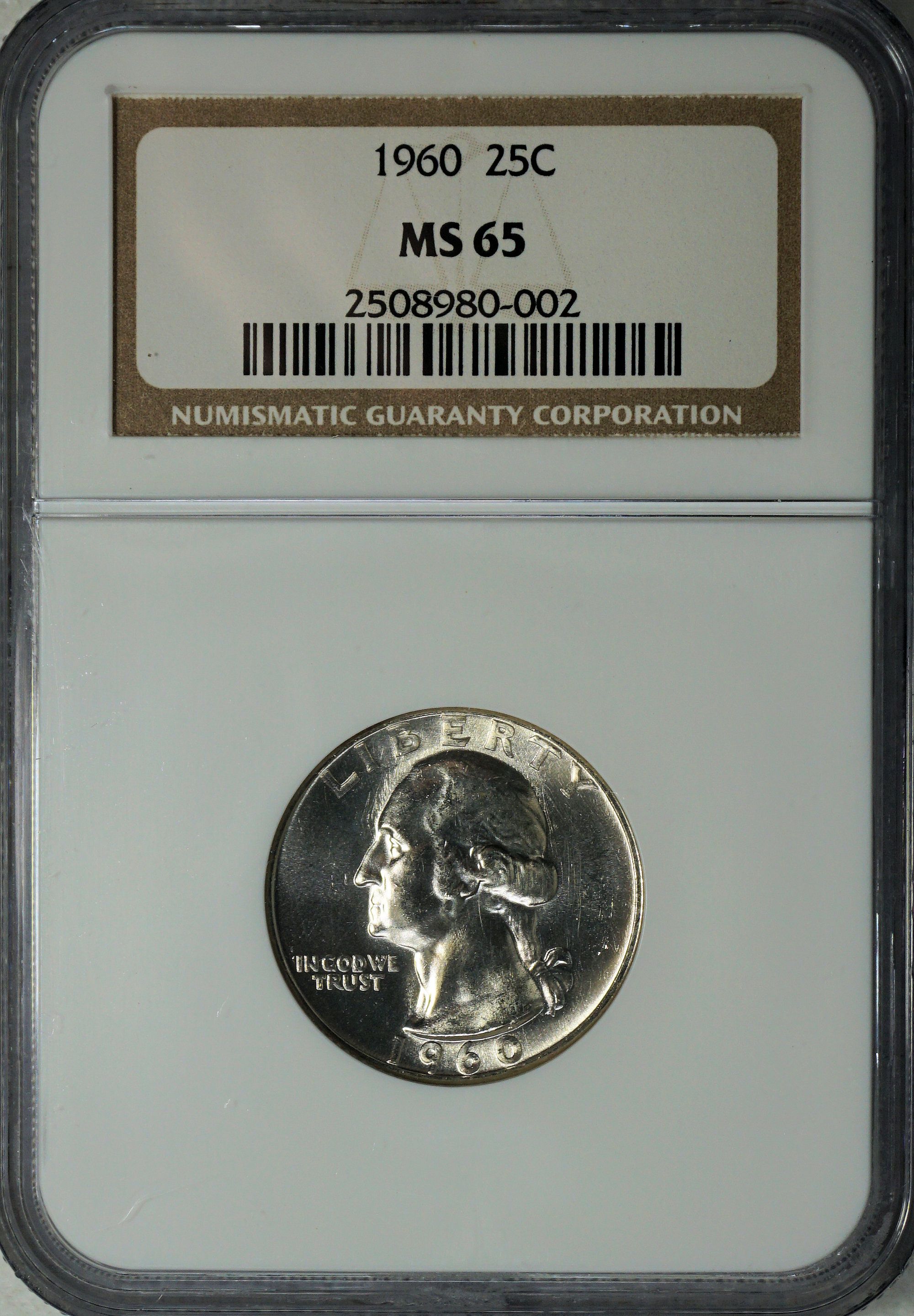 1960 Washington Quarter - For Sale, Buy Now Online - Item #542504