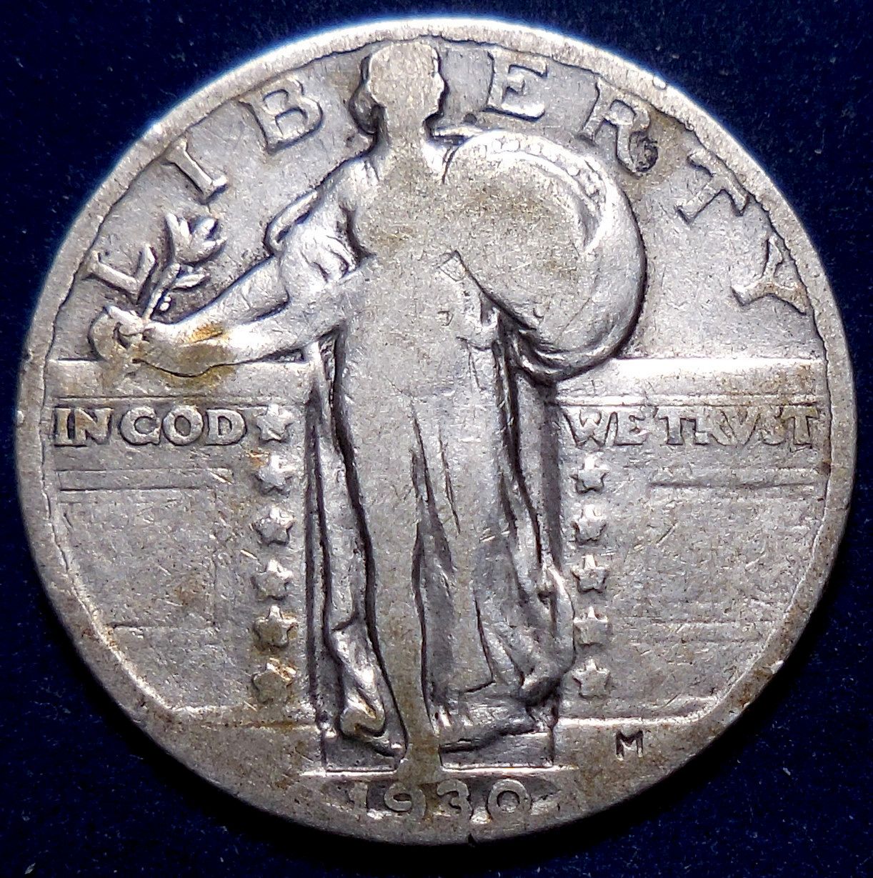 1930-P Standing Liberty Silver Quarter - For Sale, Buy Now Online ...