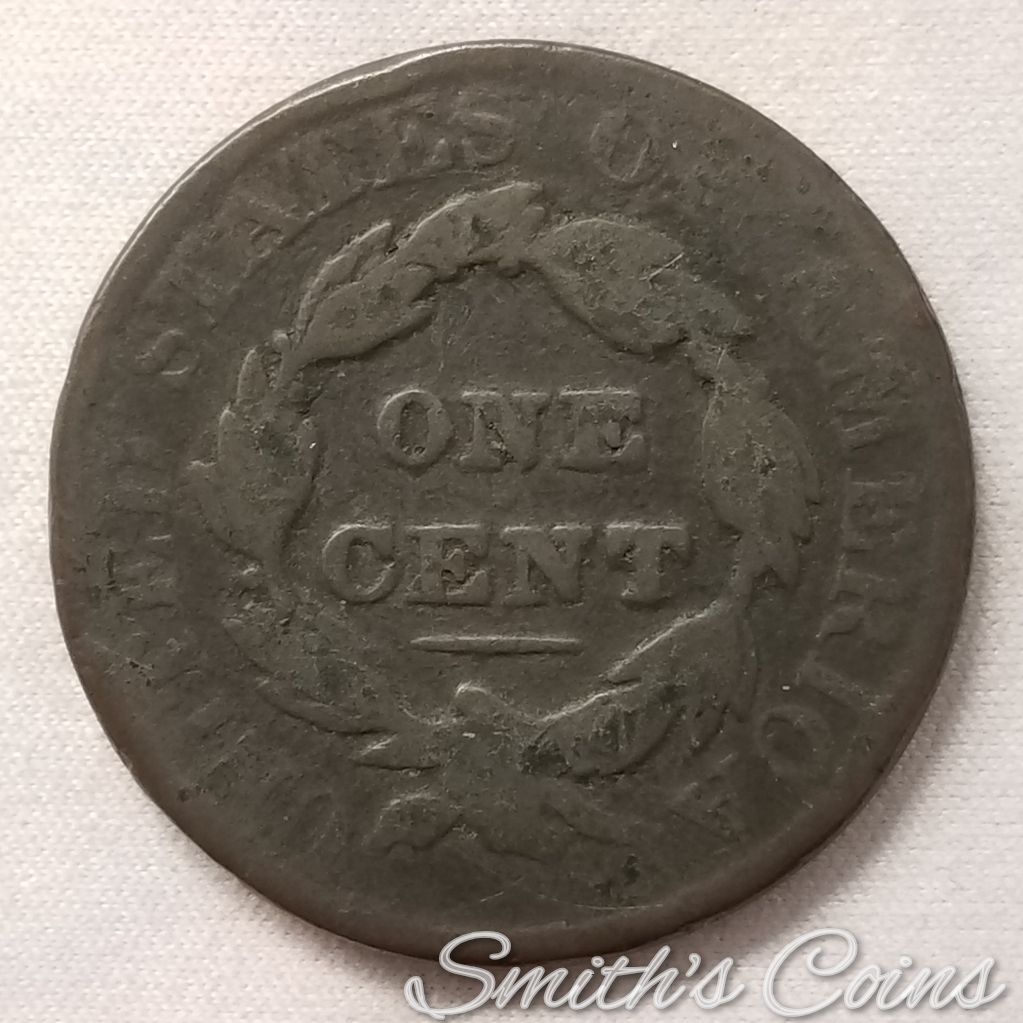 1827 Coronet Liberty Head Large Cent ~ Good - For Sale, Buy Now Online ...