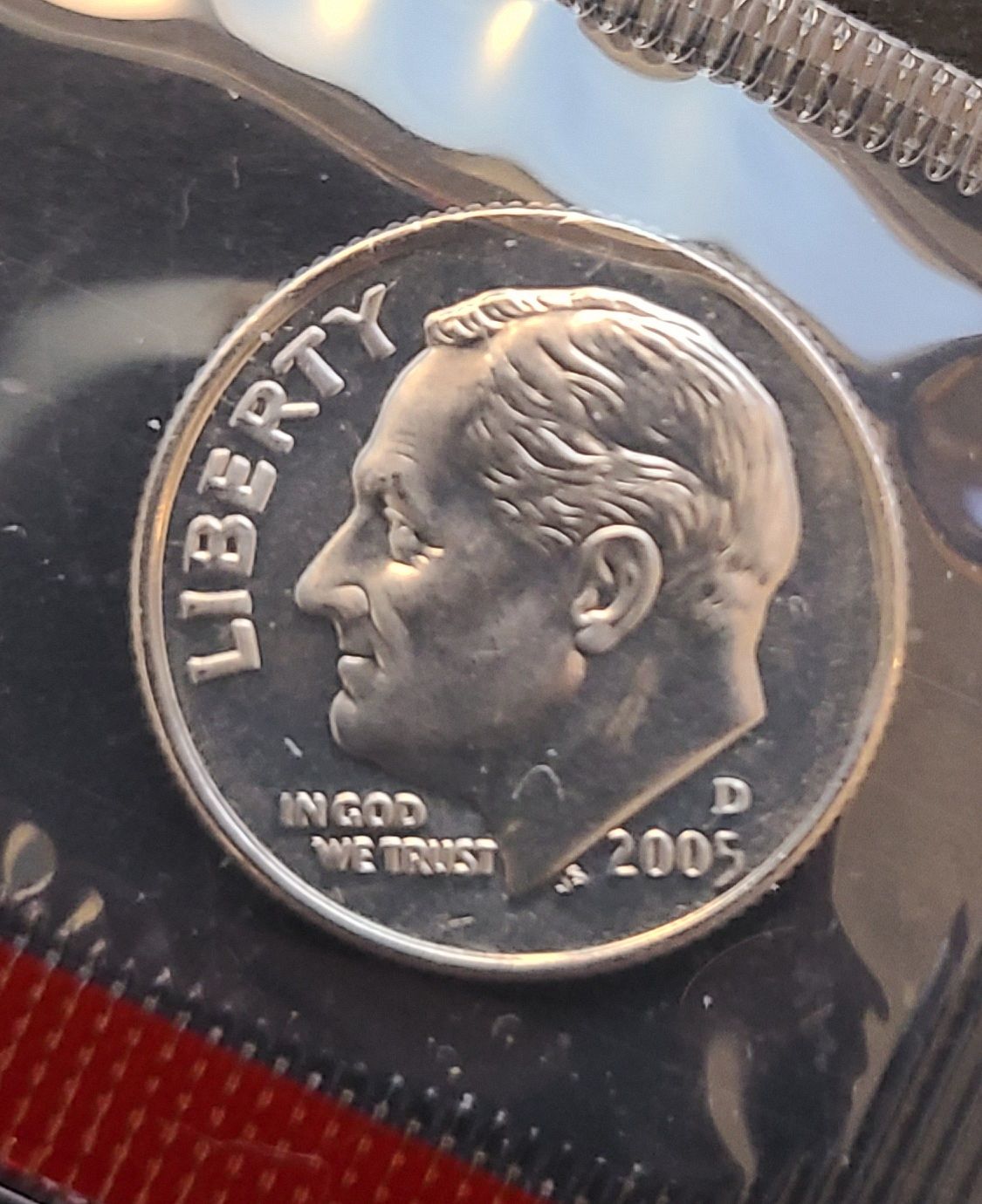 2005-D Roosevelt Dime - In Mint Cello - For Sale, Buy Now Online - Item ...