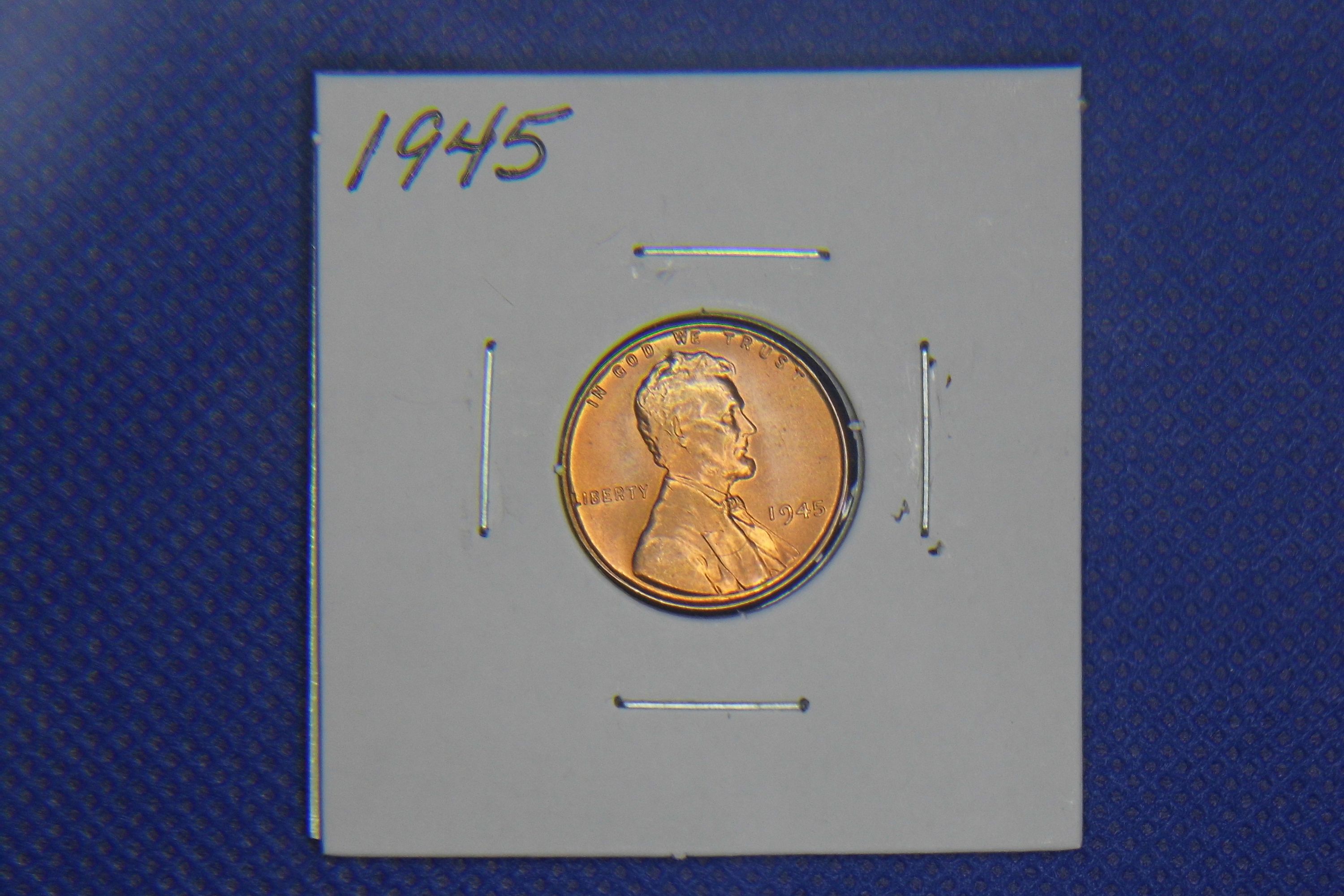 1945 Lincoln Cent - For Sale, Buy Now Online - Item #558635