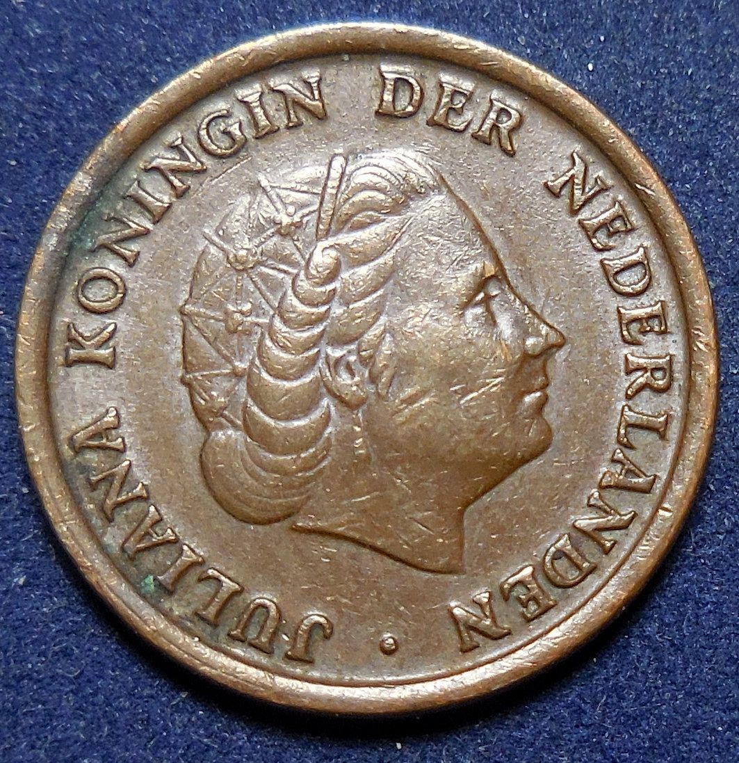1954 Netherlands One Cent - For Sale, Buy Now Online - Item #564323