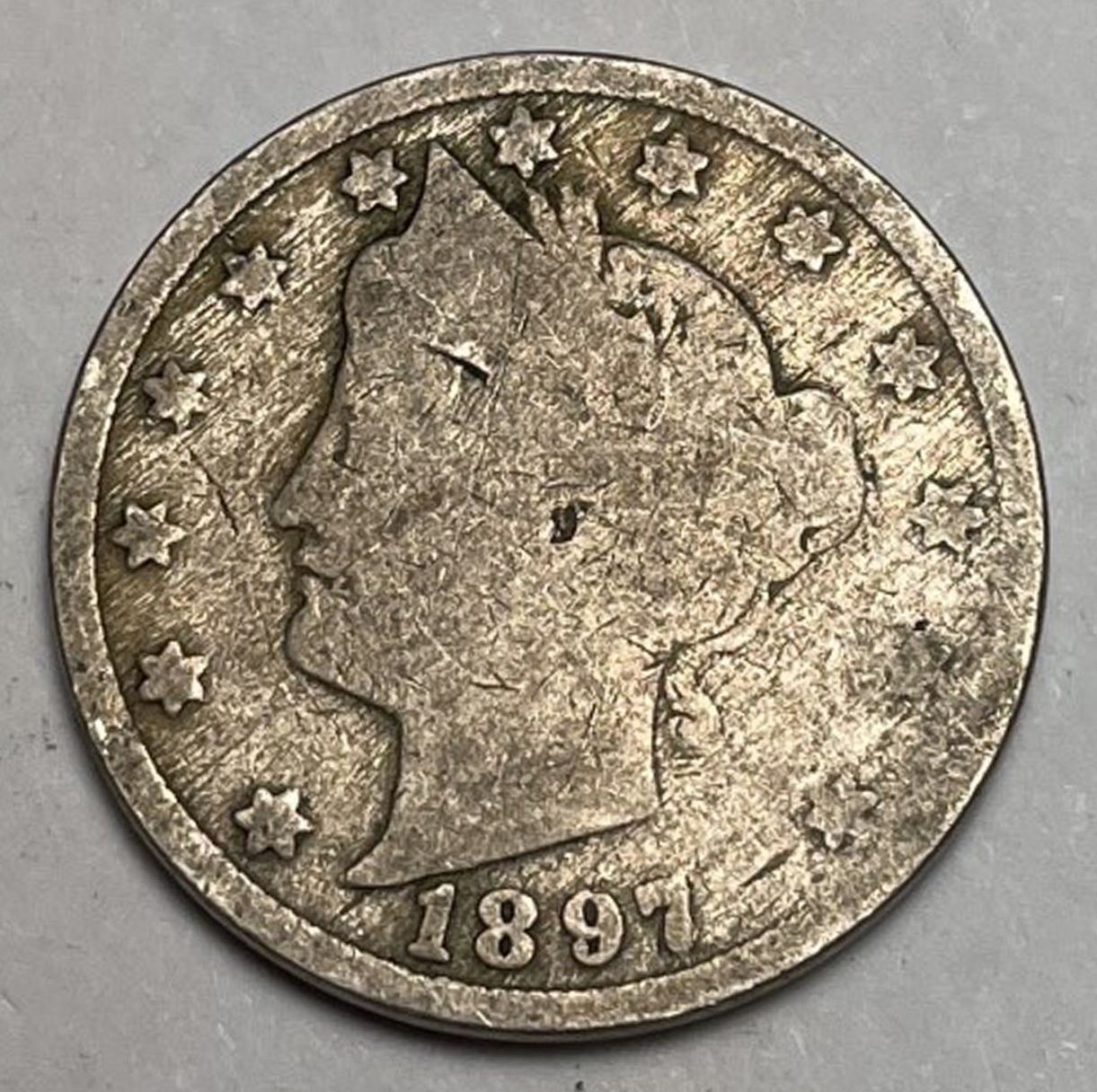 1897 Liberty Nickels Liberty Head "V" Nickel 5734 - For Sale, Buy Now ...