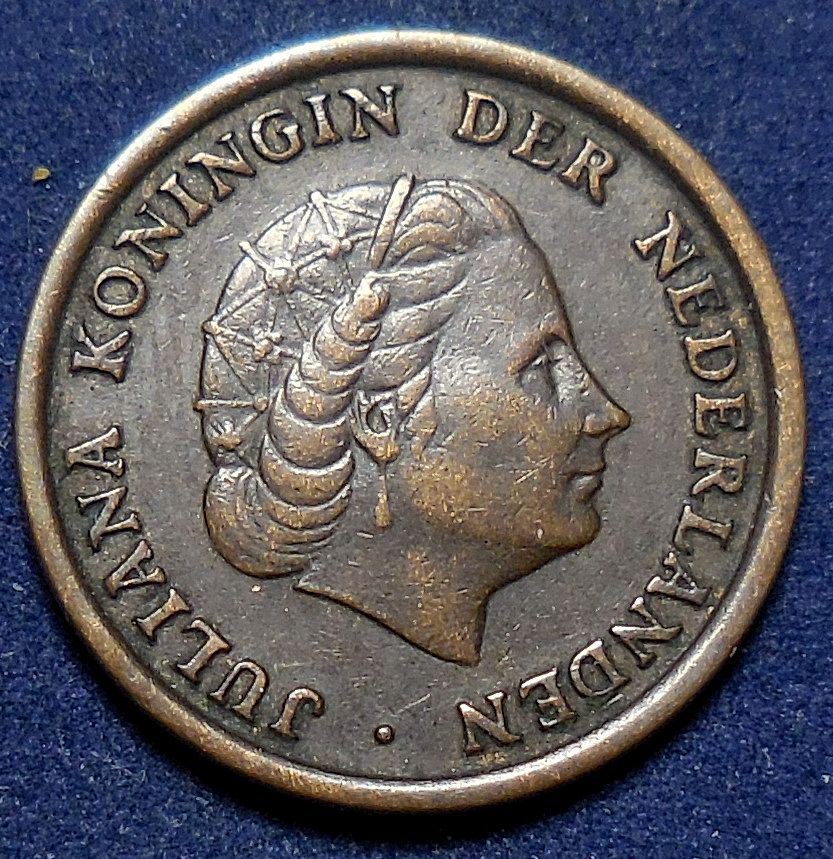 1954 Netherlands One Cent - For Sale, Buy Now Online - Item #566394