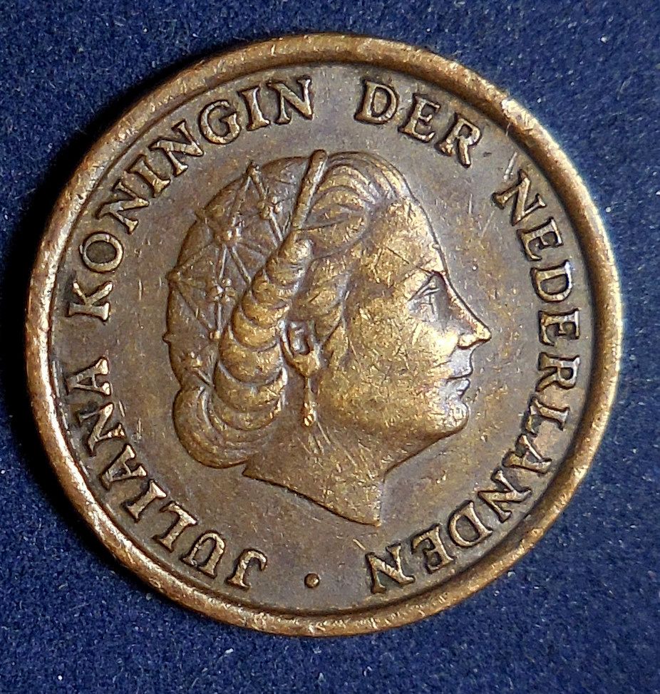 1954 Netherlands One Cent★ - For Sale, Buy Now Online - Item #566395
