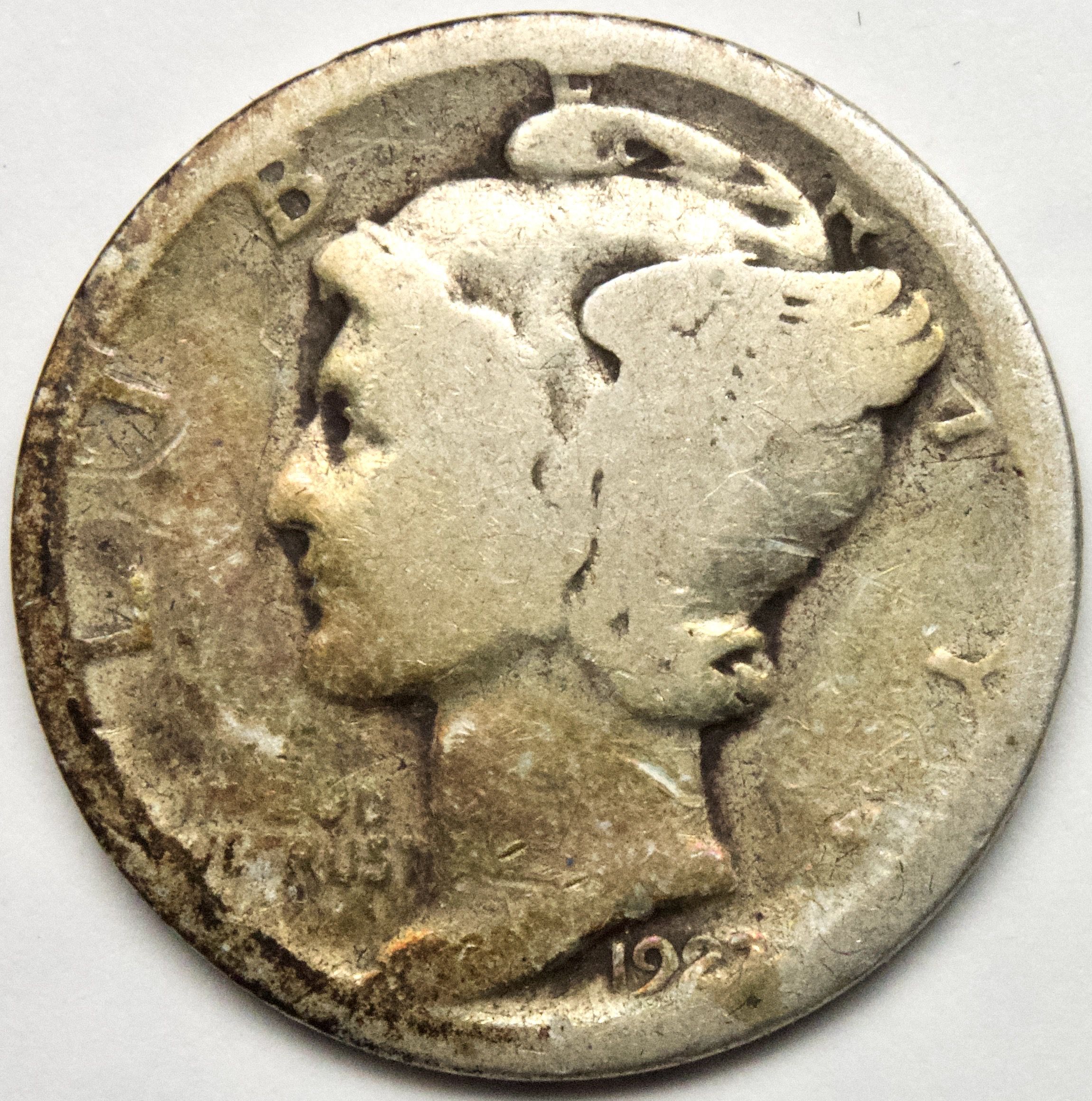 1927 D Mercury Dime #5 - For Sale, Buy Now Online - Item #569122