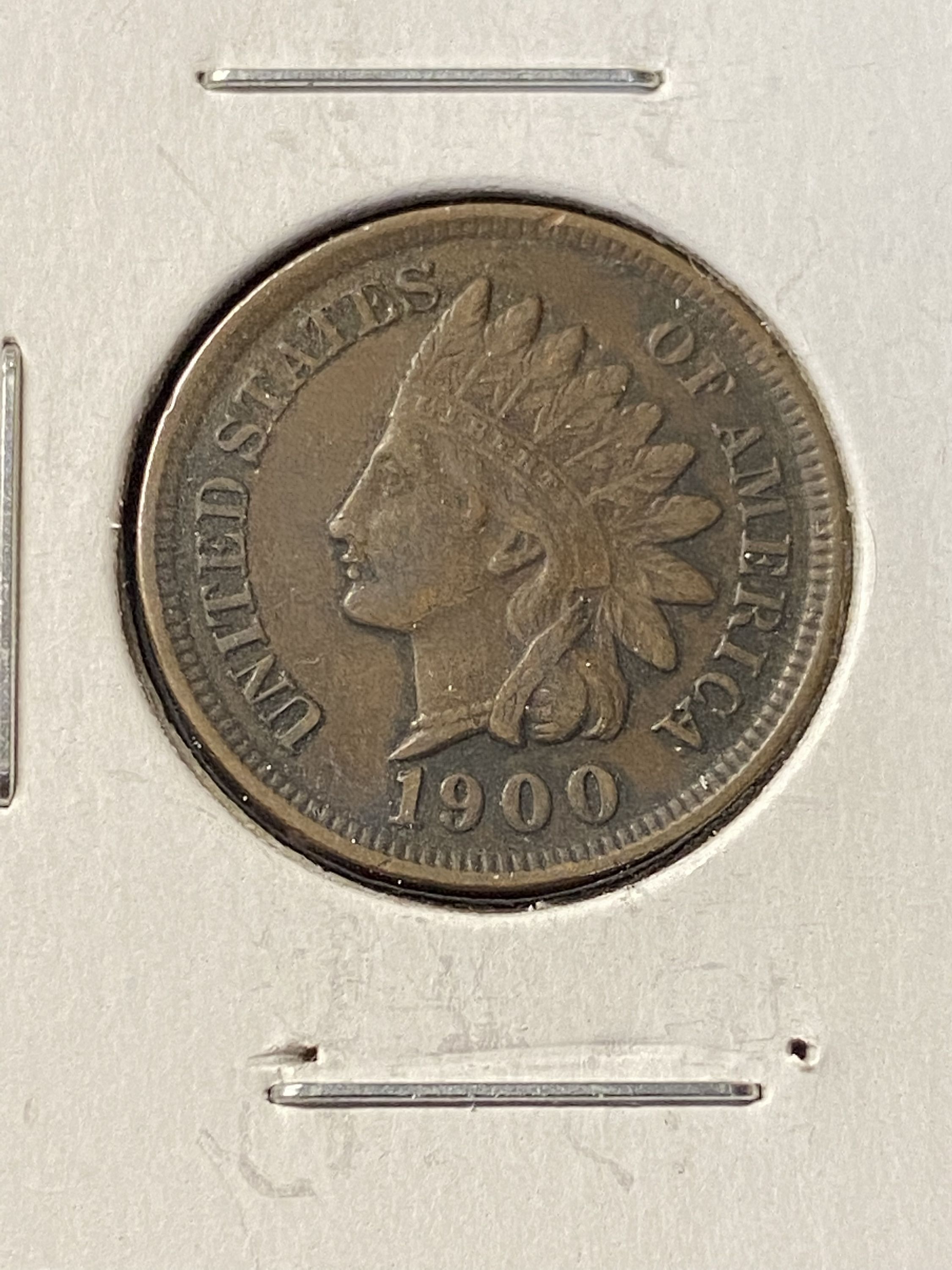 1900 P Indian Head Penny - For Sale, Buy Now Online - Item #569275