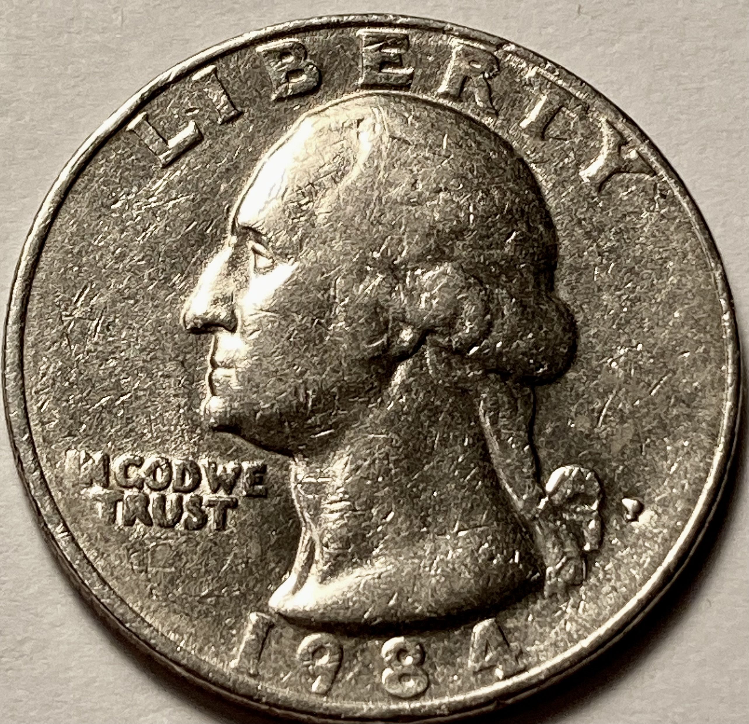 1984 P Washington Quarters - For Sale, Buy Now Online - Item #572954