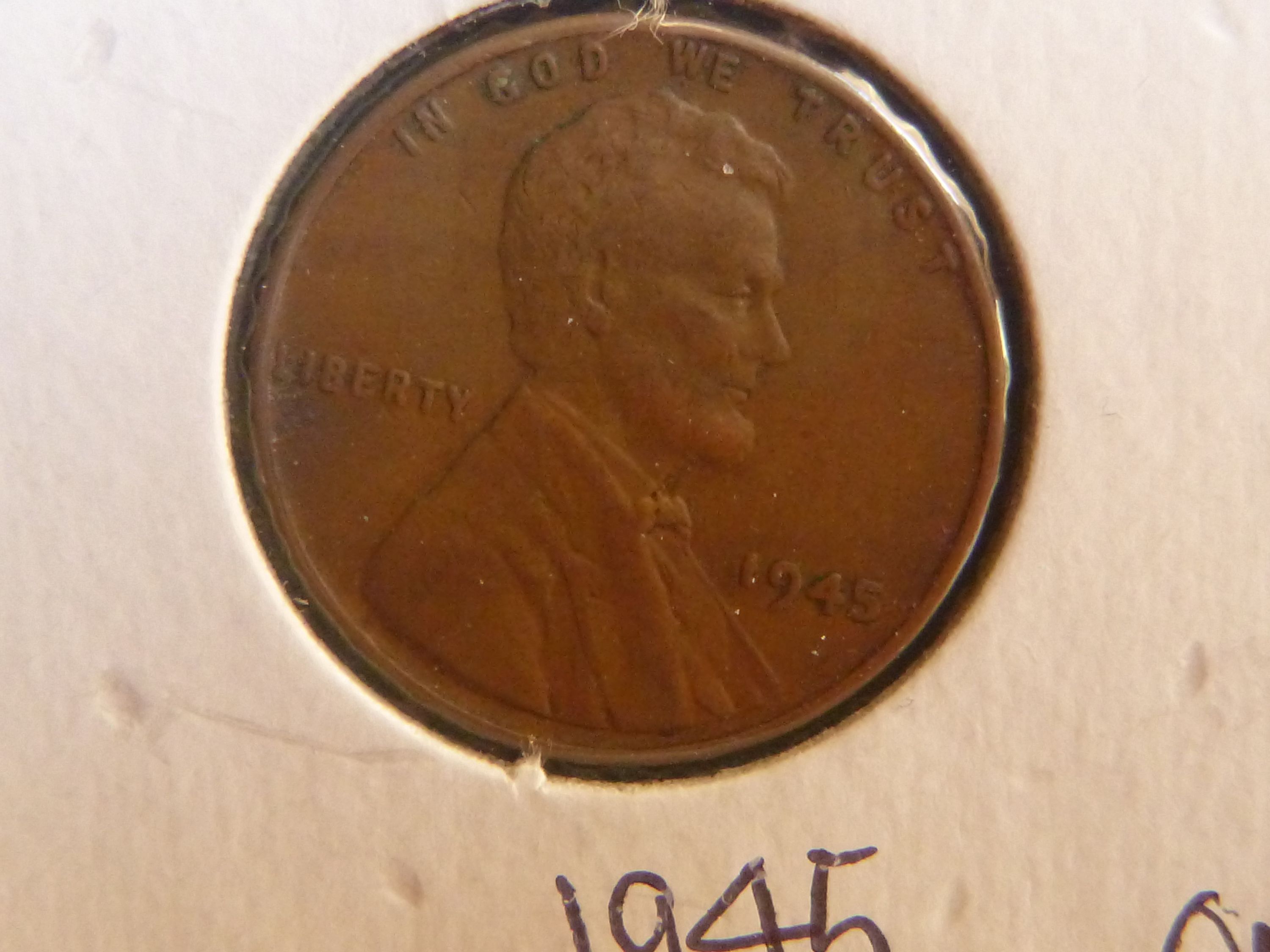 1945 P Lincoln Wheat Cent Small Cents - For Sale, Buy Now Online - Item ...