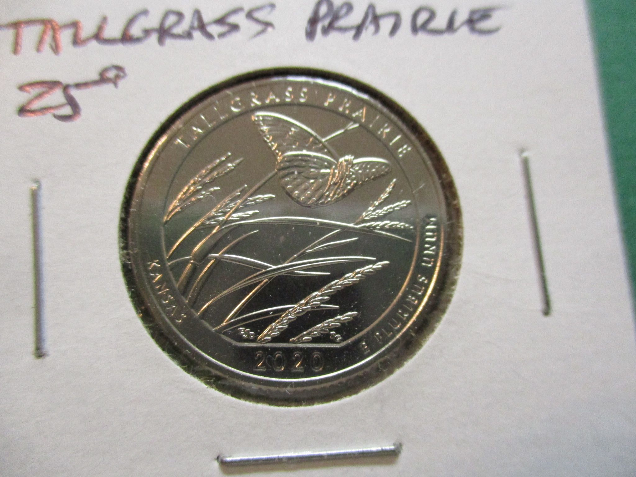2020-P Tallgrass Prairie America the Beautiful Quarter. Item: 25 AB20P ...
