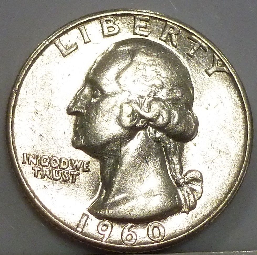 1960-P UNCIRCULATED Washington Quarter UNC # (419-N) - For Sale, Buy ...