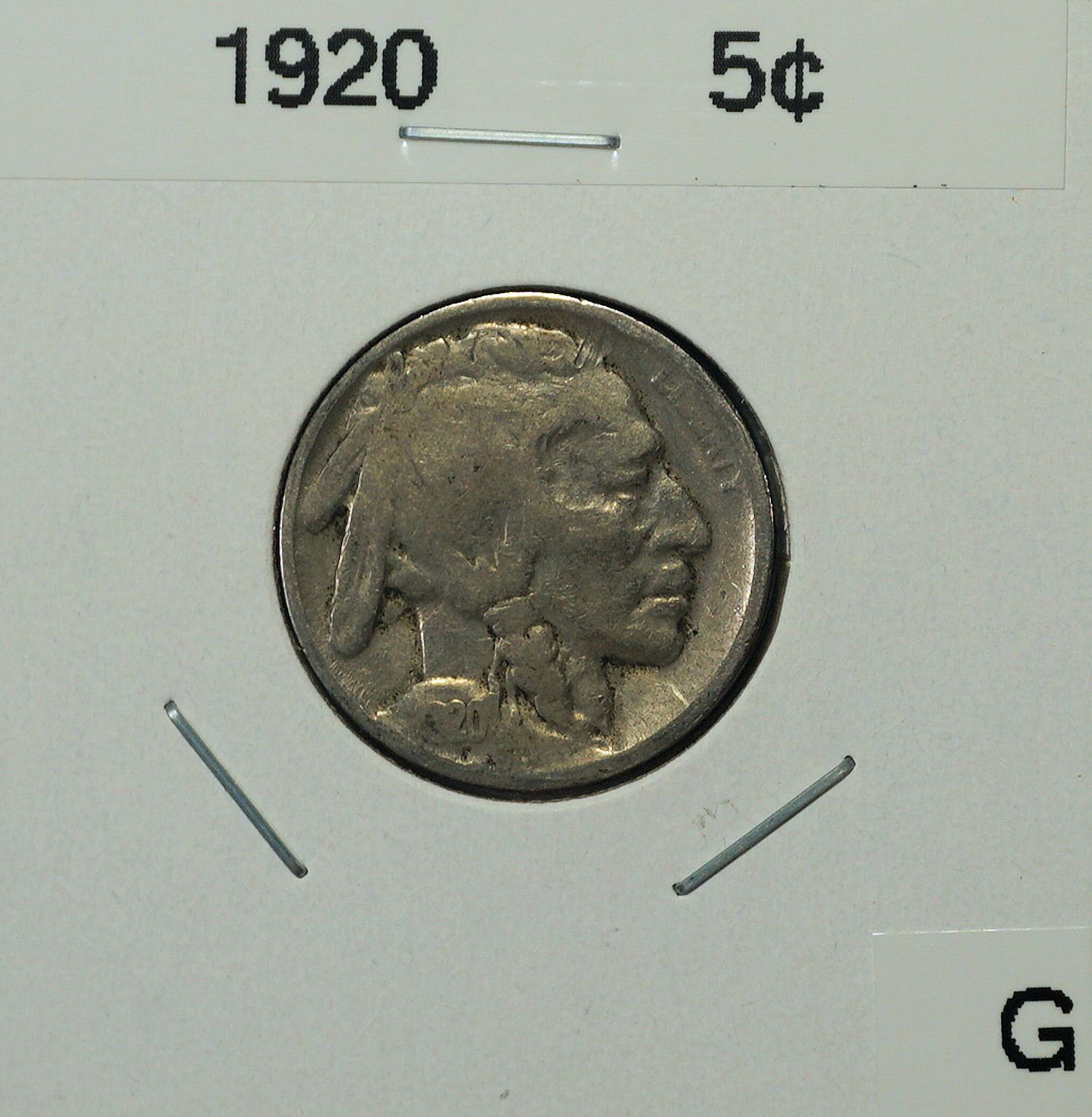 1920 Buffalo Nickel - For Sale, Buy Now Online - Item #591397