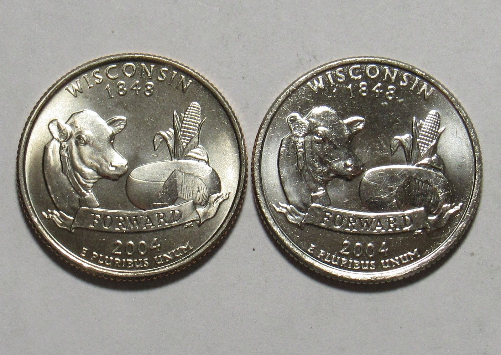 2004 P&D Wisconsin 50 States Quarters in BU - For Sale, Buy Now Online ...