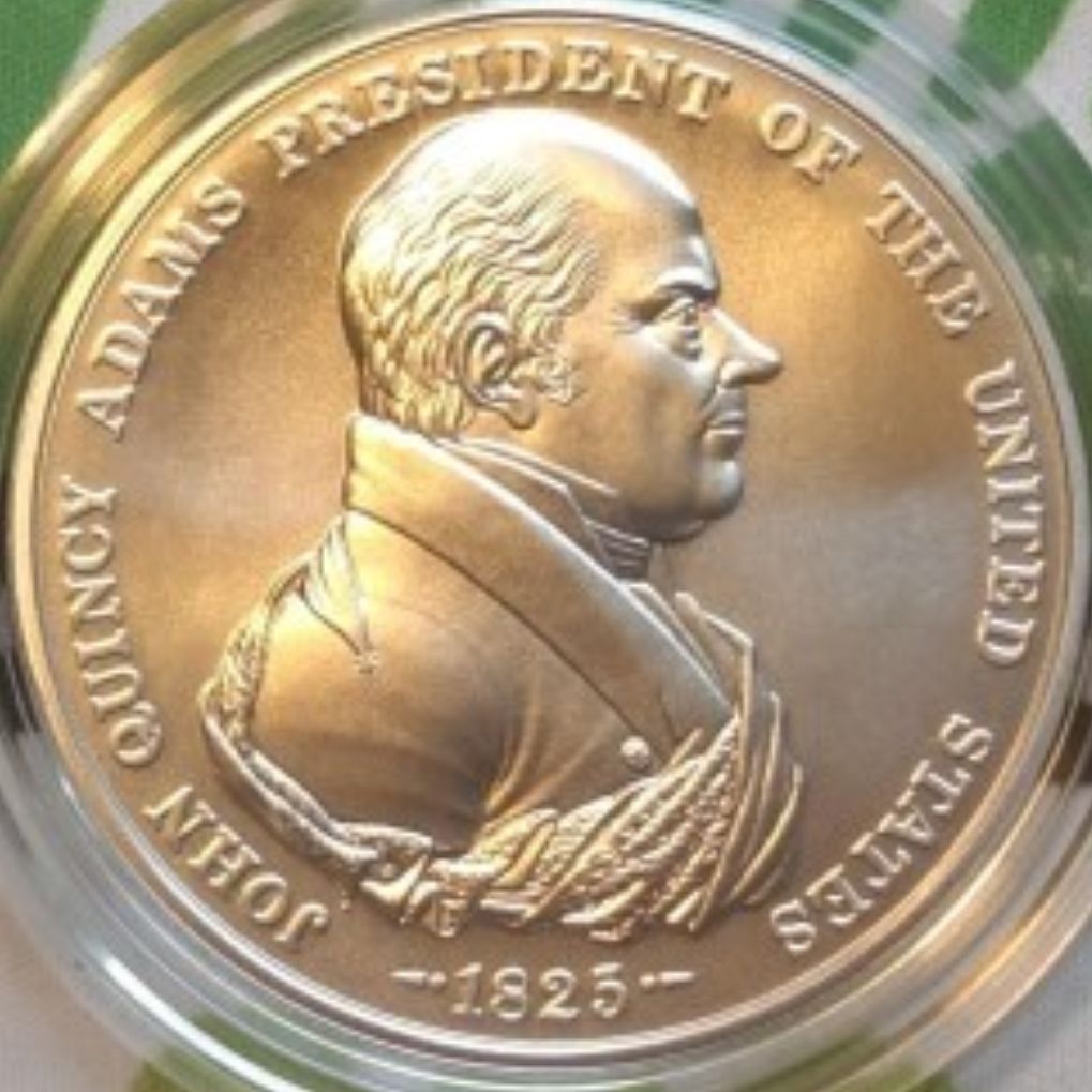 2019-P John Quincy Adams, U.S. Presidential Silver Medal Program (2018 ...