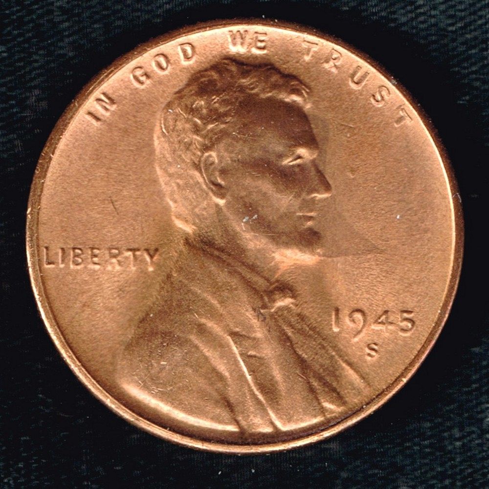 1945-S Lincoln Cent #N1146 - For Sale, Buy Now Online - Item #595793
