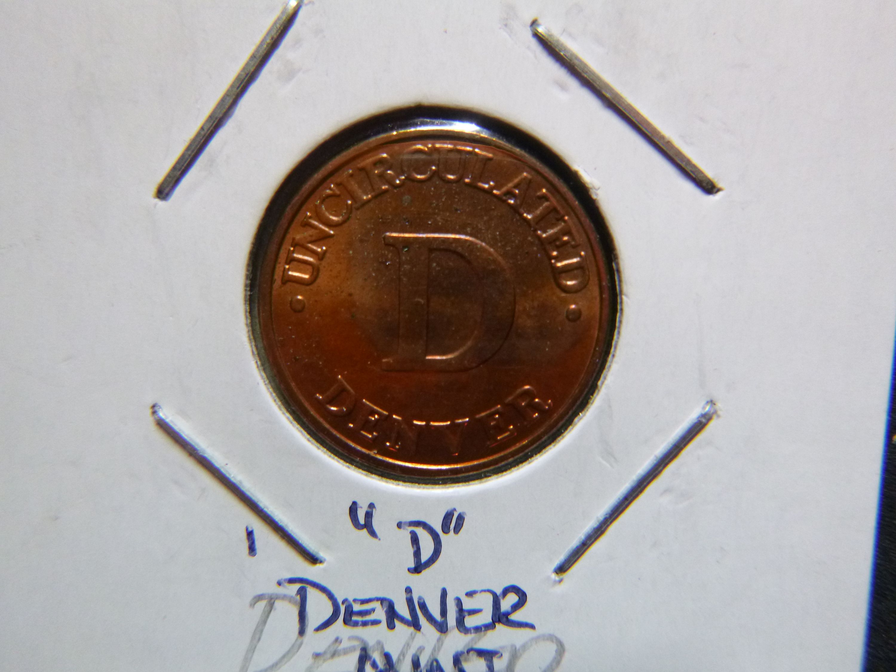 UNITED STATES MINT D MARKER FOR MINT SETS - For Sale, Buy Now Online ...