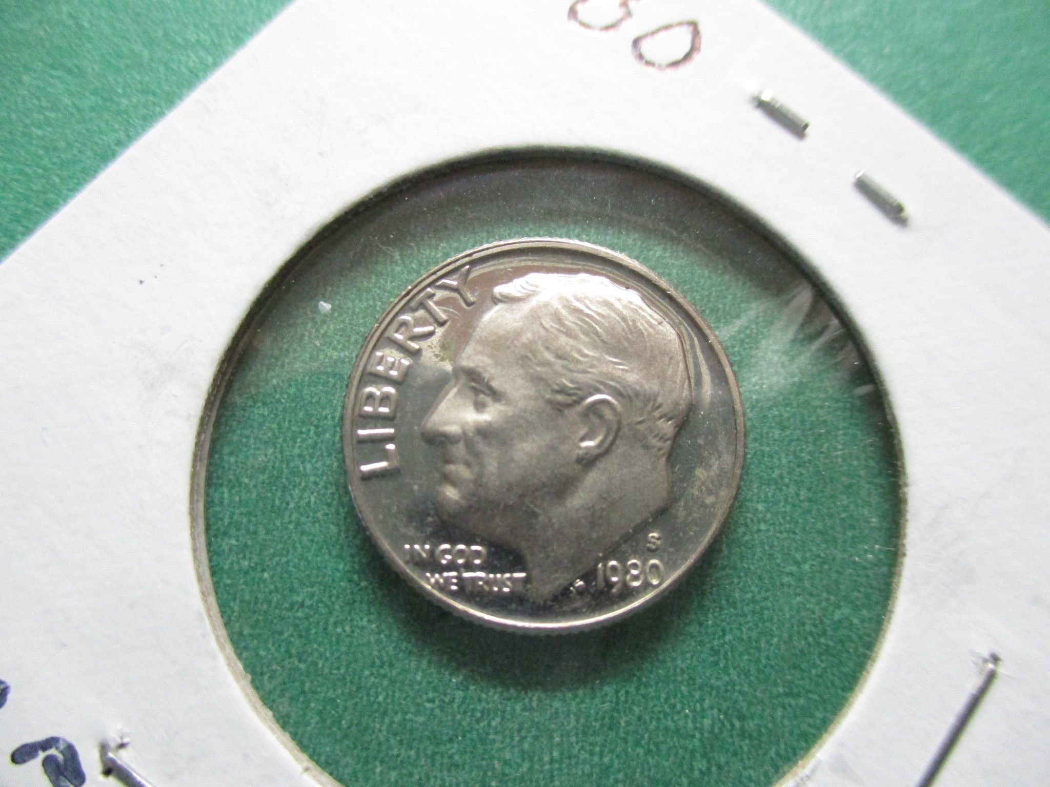 1980-S Proof Roosevelt Dime. Item: 10 R80SP-01. - For Sale, Buy Now ...
