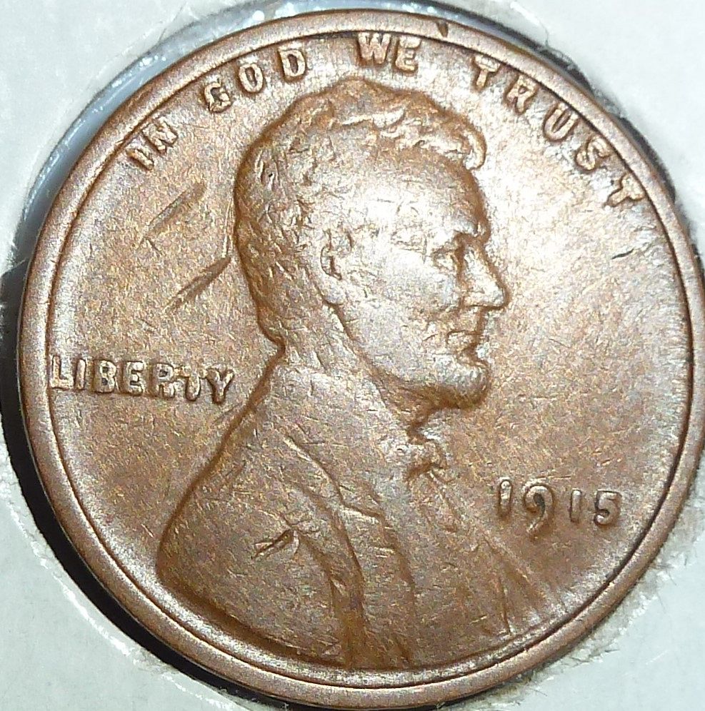 1915-P Very Fine Lincoln Wheat Cent ( 145-33 ) - For Sale, Buy Now ...