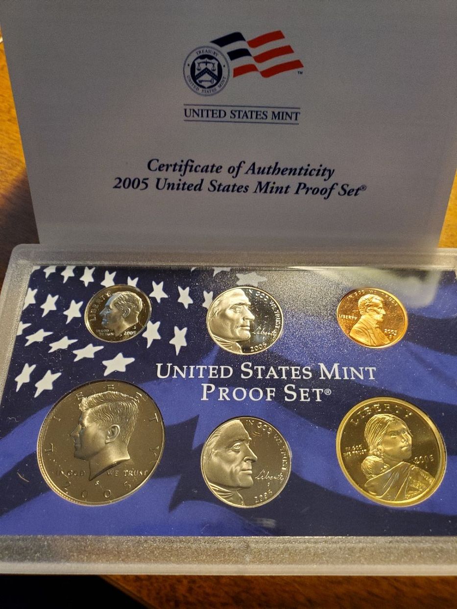 2005 S Proof set - For Sale, Buy Now Online - Item #606420