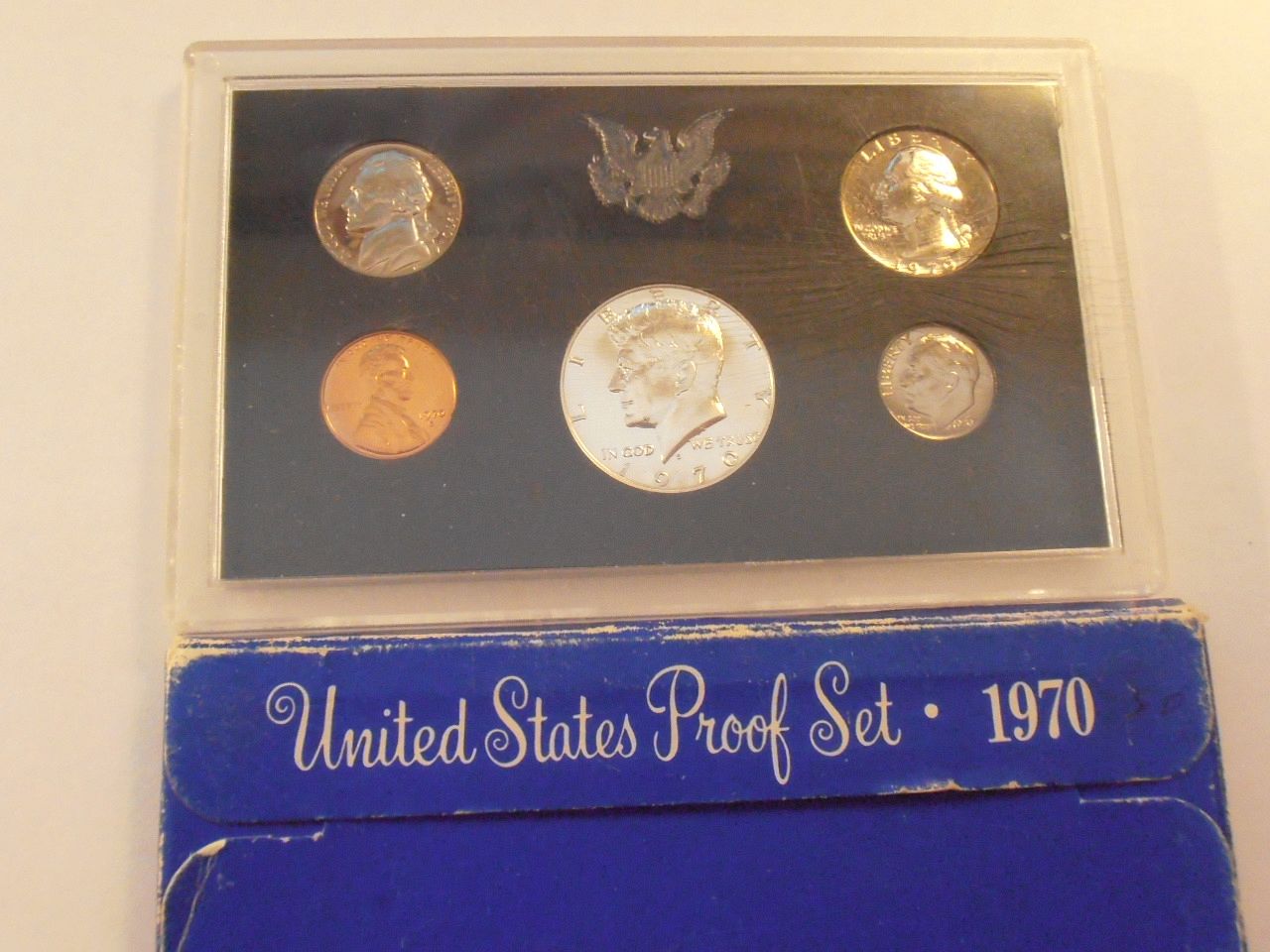 1970 US Proof Set with Small Date Lincoln Cent (SET 1) - For Sale, Buy ...