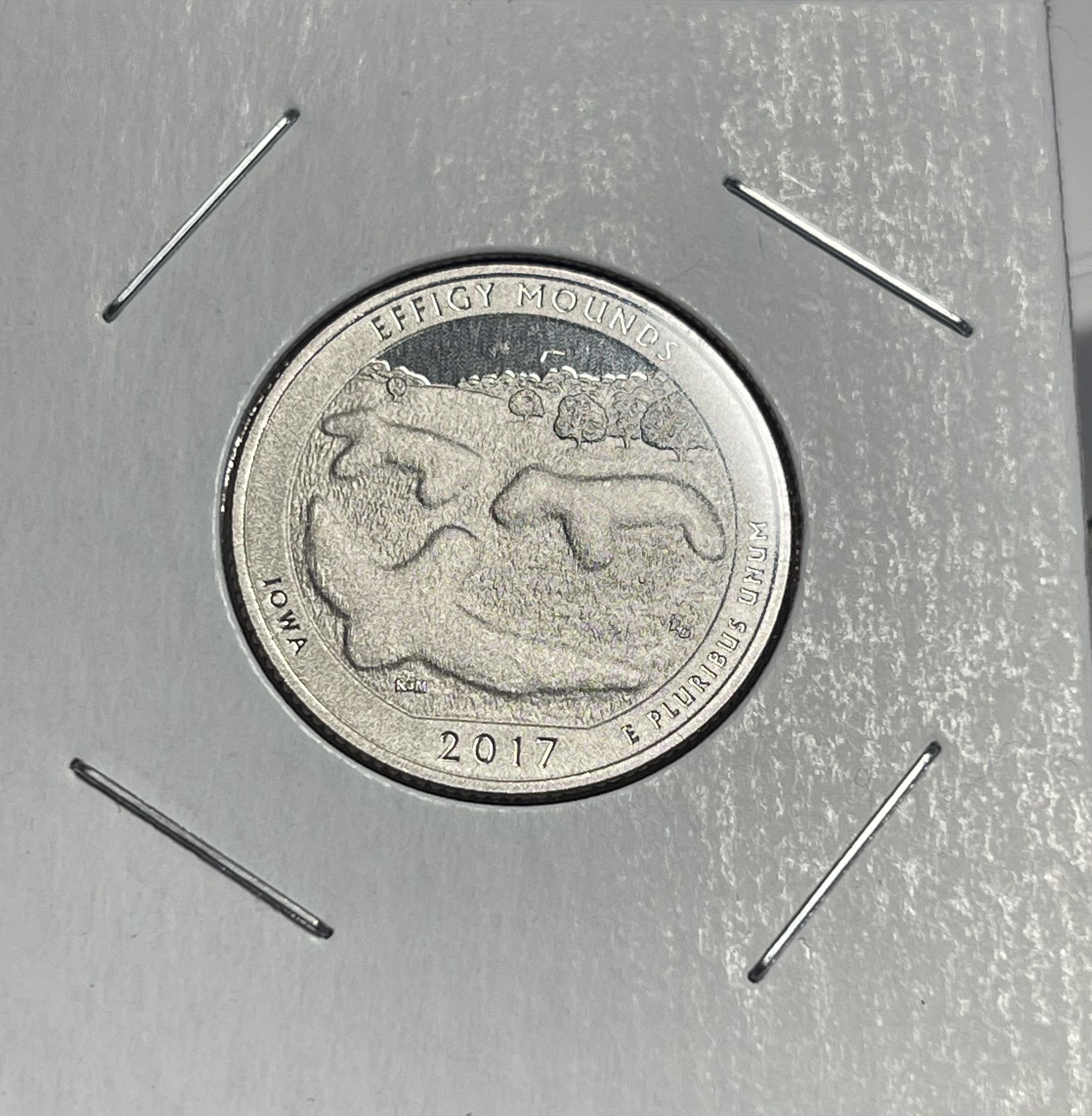 2017-S Deep Cameo Proof Washington ATB - Effigy Mountains US Quarter ...
