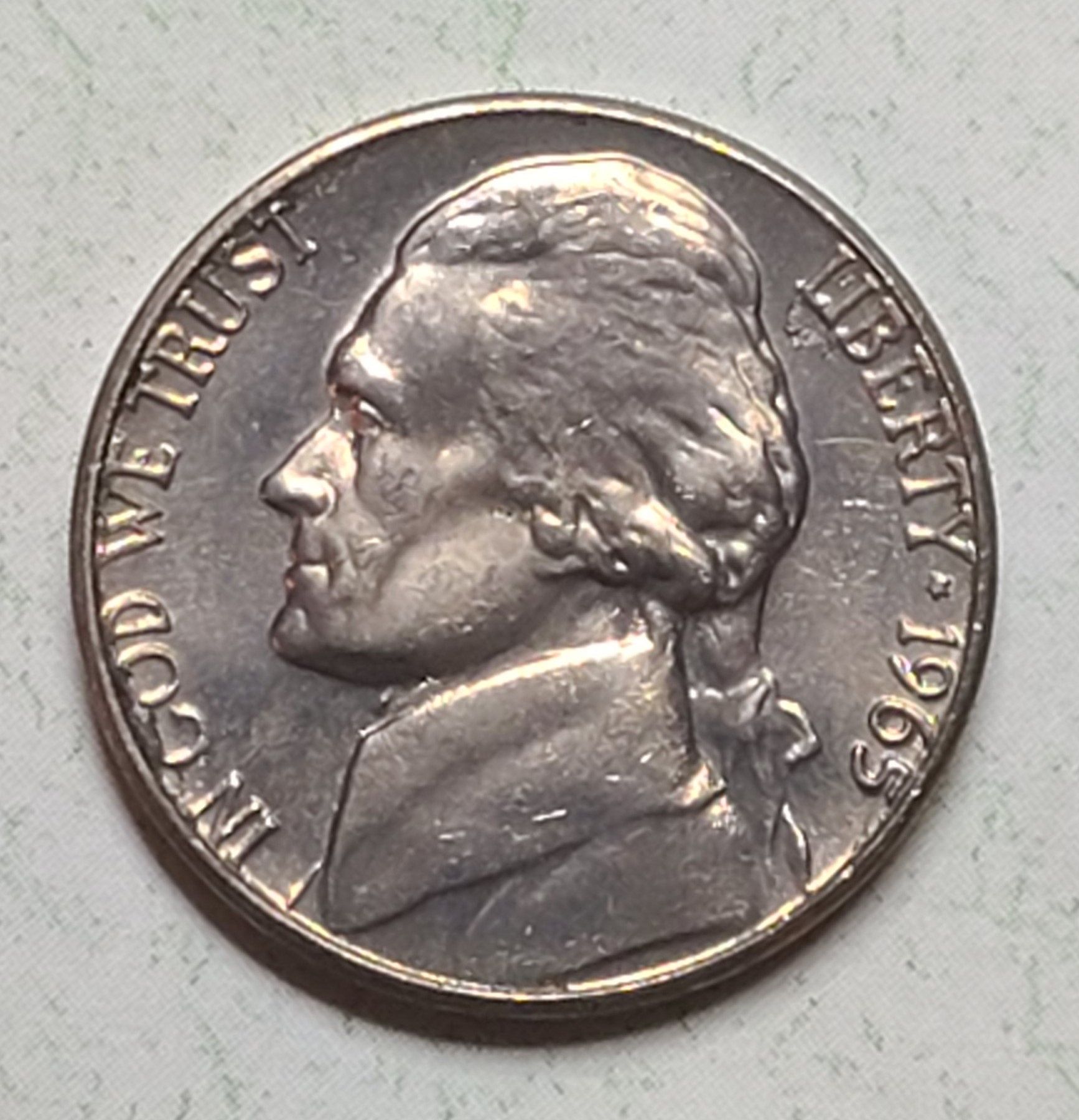 1965 (Business Strike) Jefferson Nickel MS-65 (GEM) Strong Strike - For ...