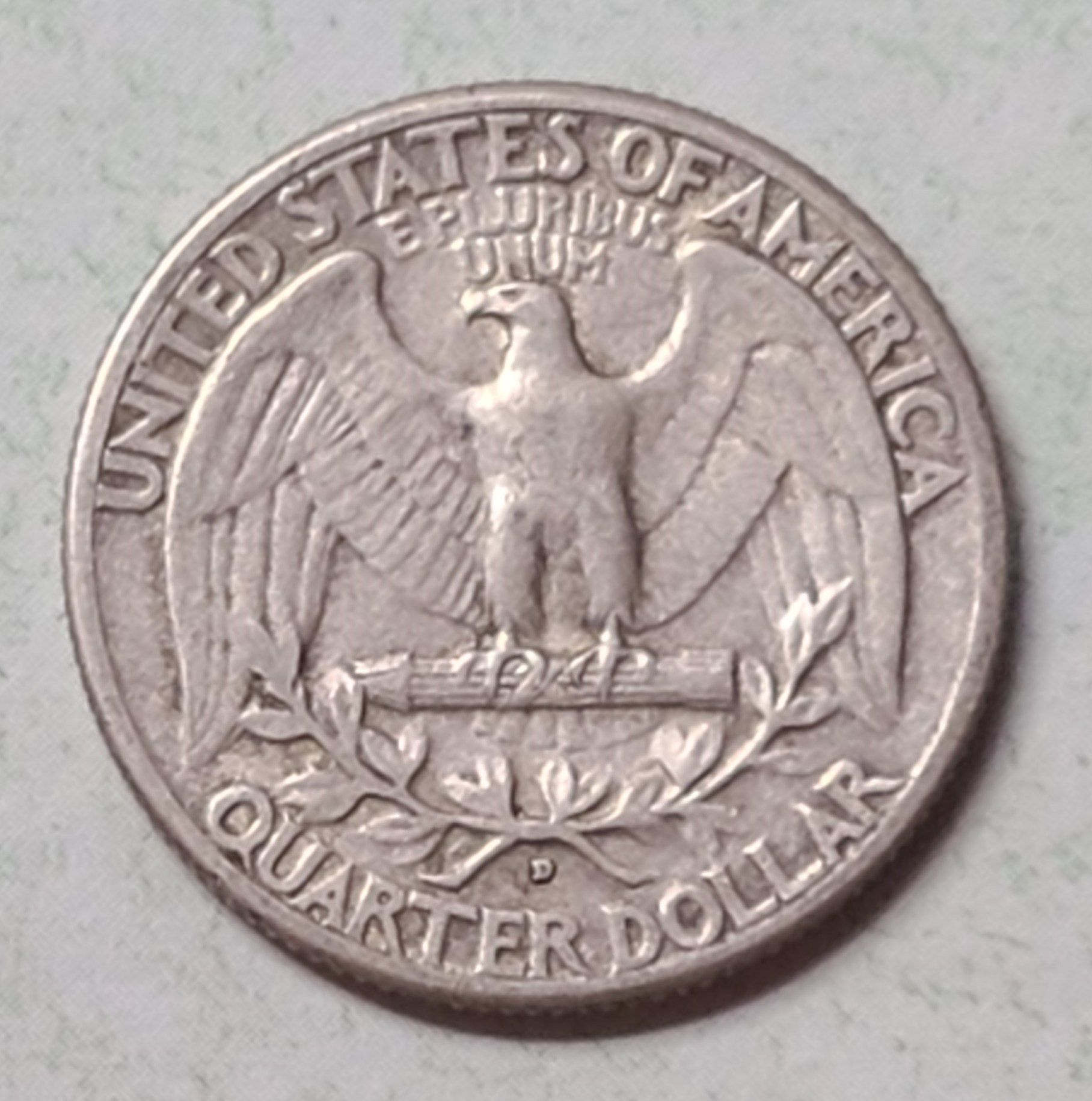 1932-D Washington Quarter Extra Fine-40 Nice KEY DATE With Hints of ...