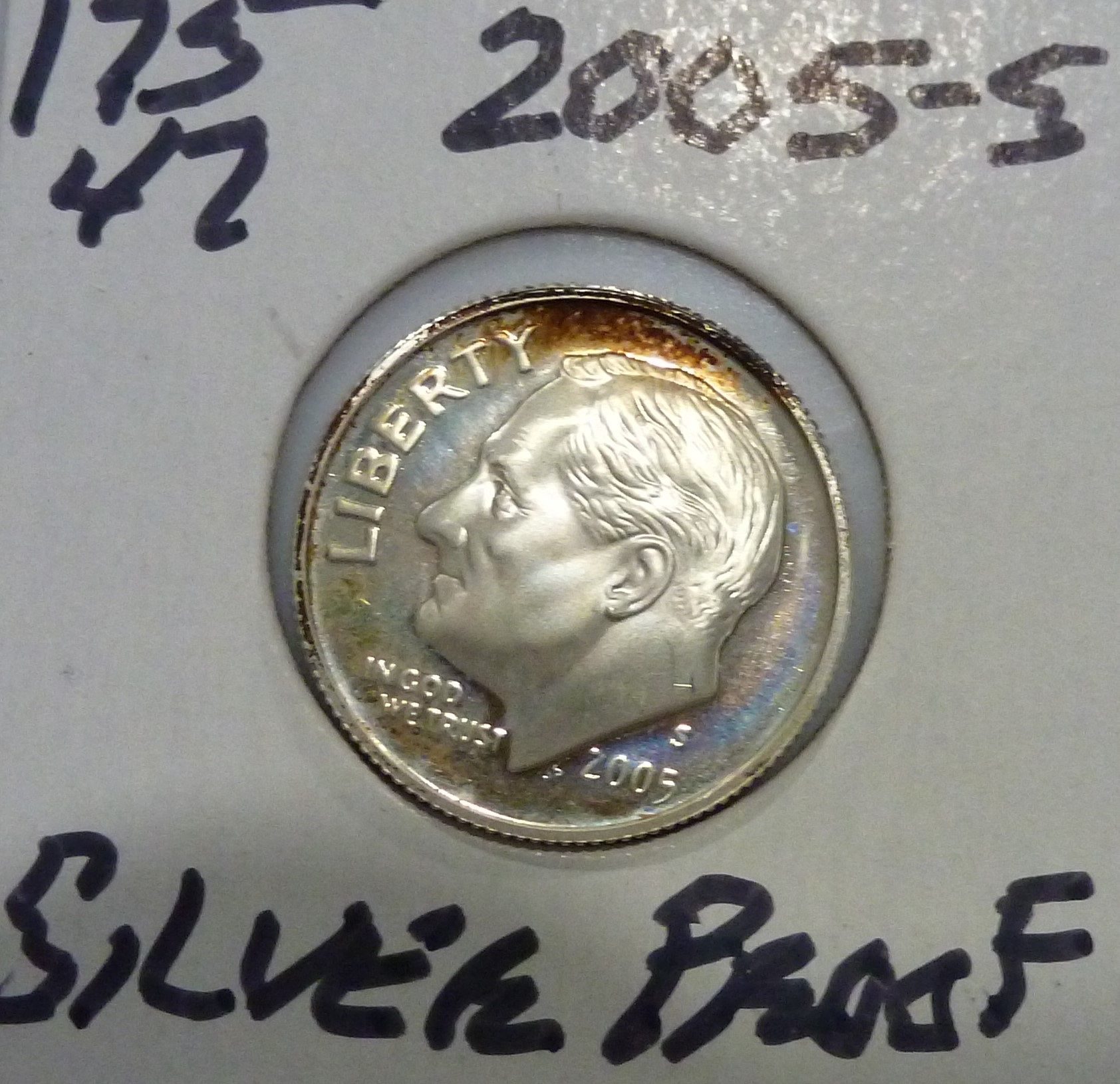 2005-S Gem PROOF SILVER Roosevelt Dime (175-47) - For Sale, Buy Now ...
