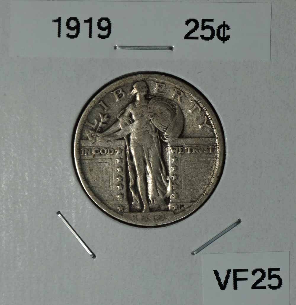 1919 Standing Liberty Quarter - For Sale, Buy Now Online - Item #615835
