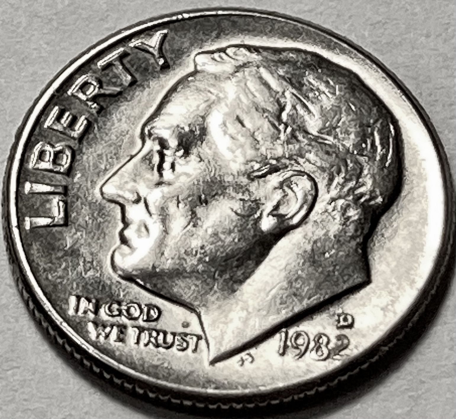1982 D Roosevelt Dimes - For Sale, Buy Now Online - Item #501475