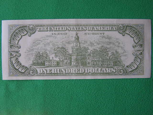 1988 100 Dollar Bill