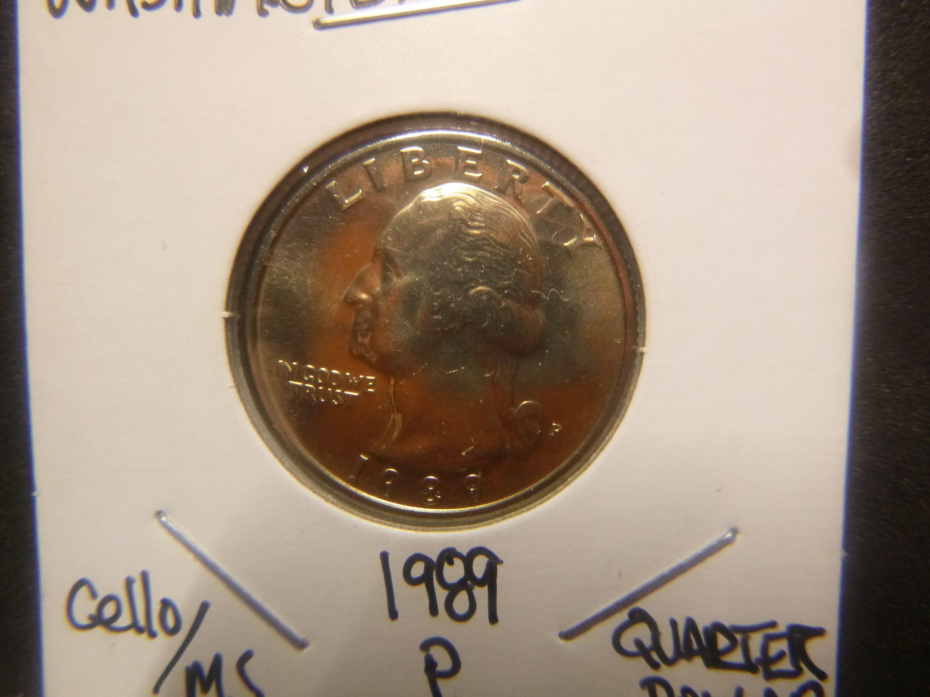 1989 P Washington Quarters - For Sale, Buy Now Online - Item #622355