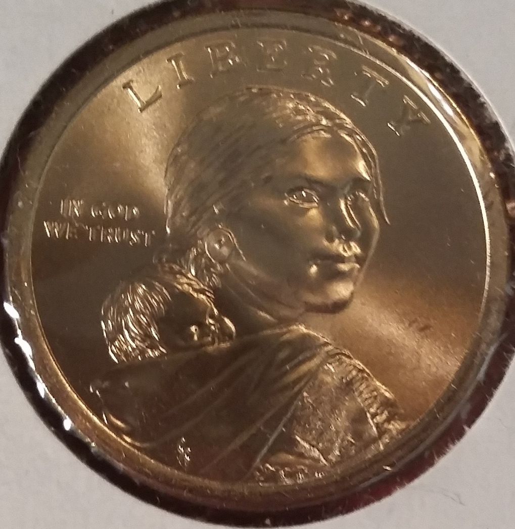 US 1 Dollar 2017 P Coin -Native American Dollar - Sequoyah - For Sale ...